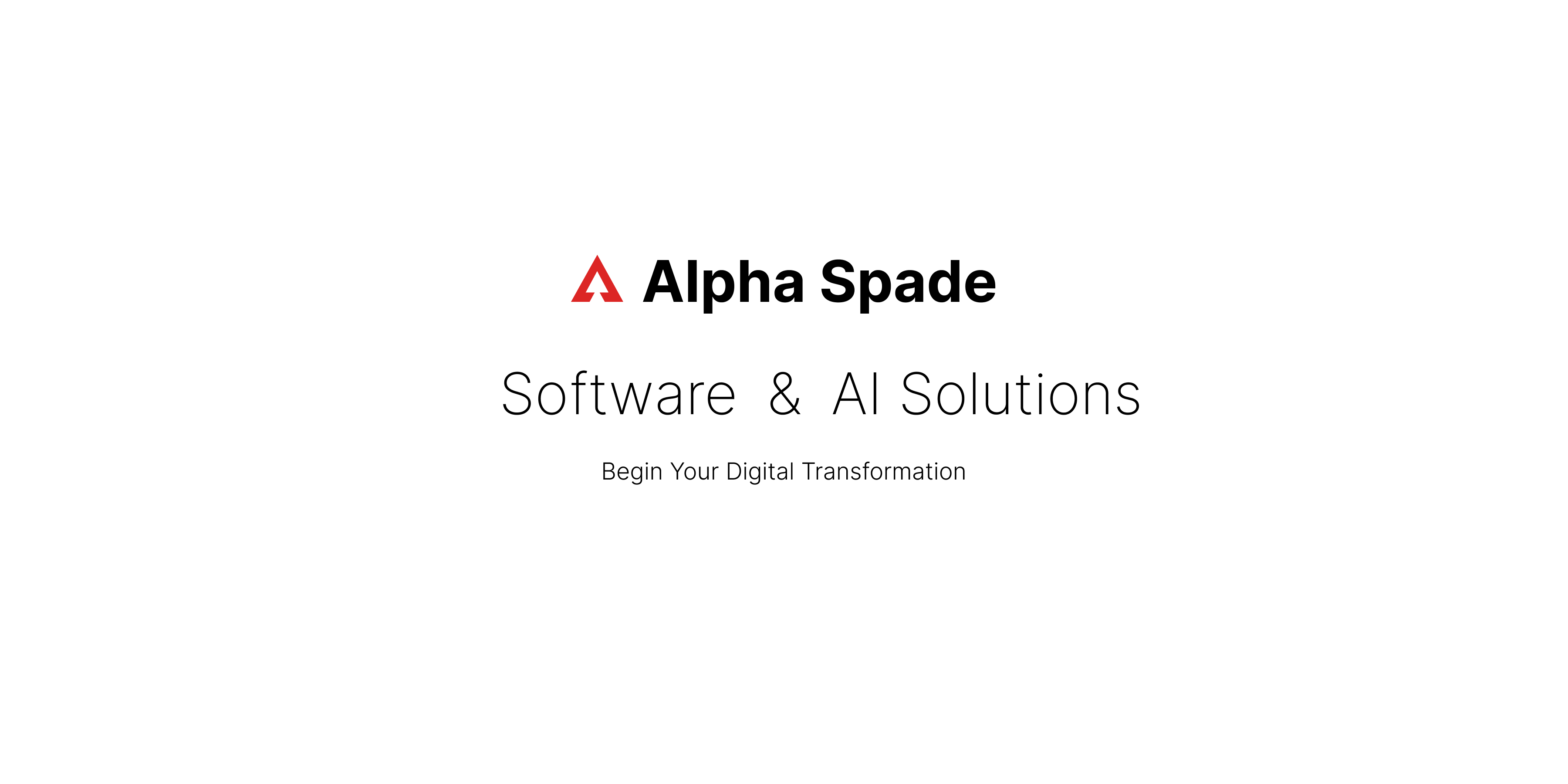Alpha Spade | Software Development & AI Solutions NYC